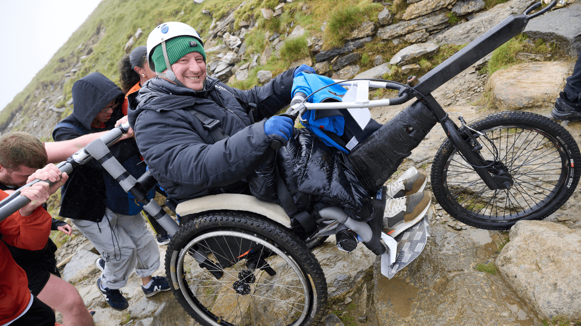 Layth's story: Learning wheelchair skills for independence - Back Up