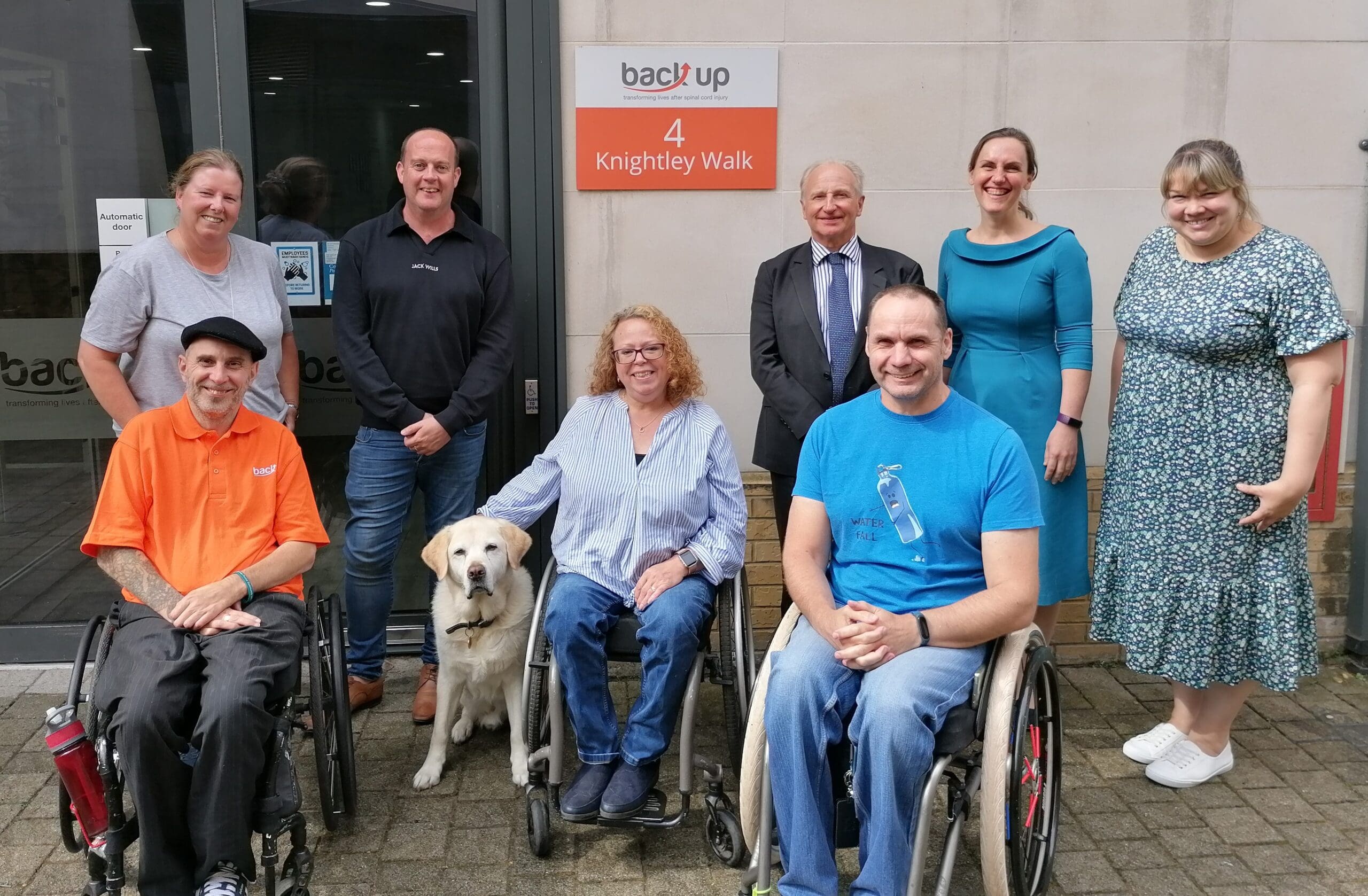 Motability Foundation awards £1.86 million grant to Back Up - Back Up