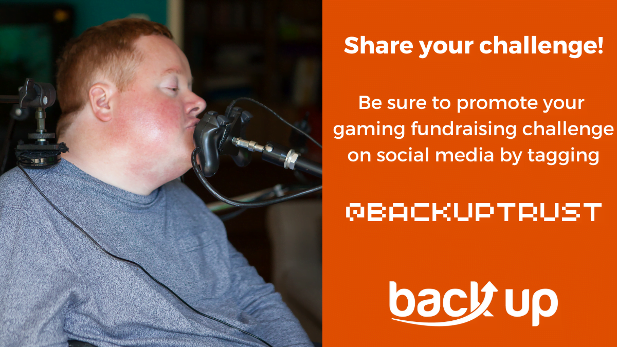 Gaming fundraising - stream for Back Up - Back Up