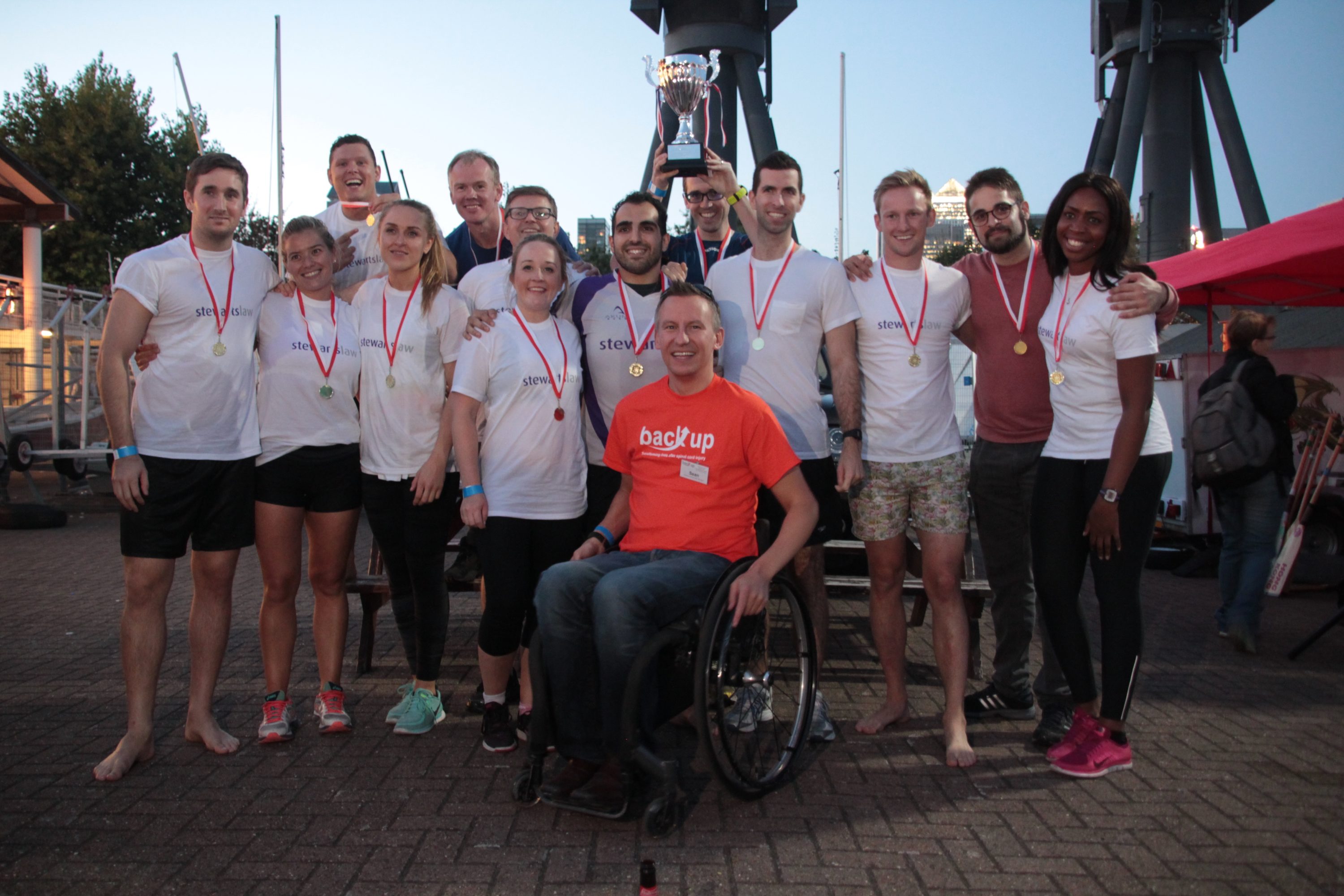 Get your company involved | Back Up