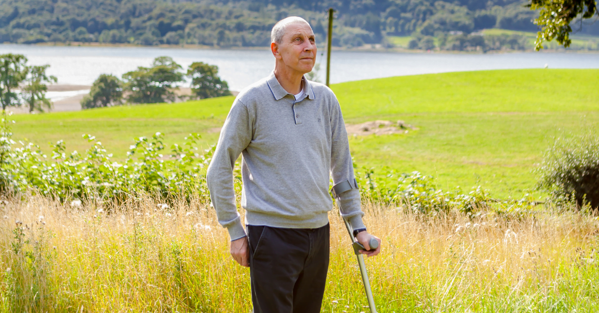 Stephen's story - managing pain with a spinal cord injury - Back Up