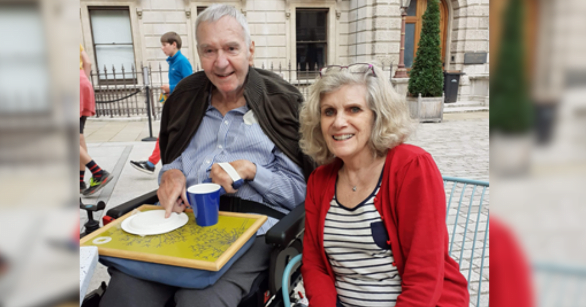 Susan and Michael’s story: Live-in care and independence - Back Up